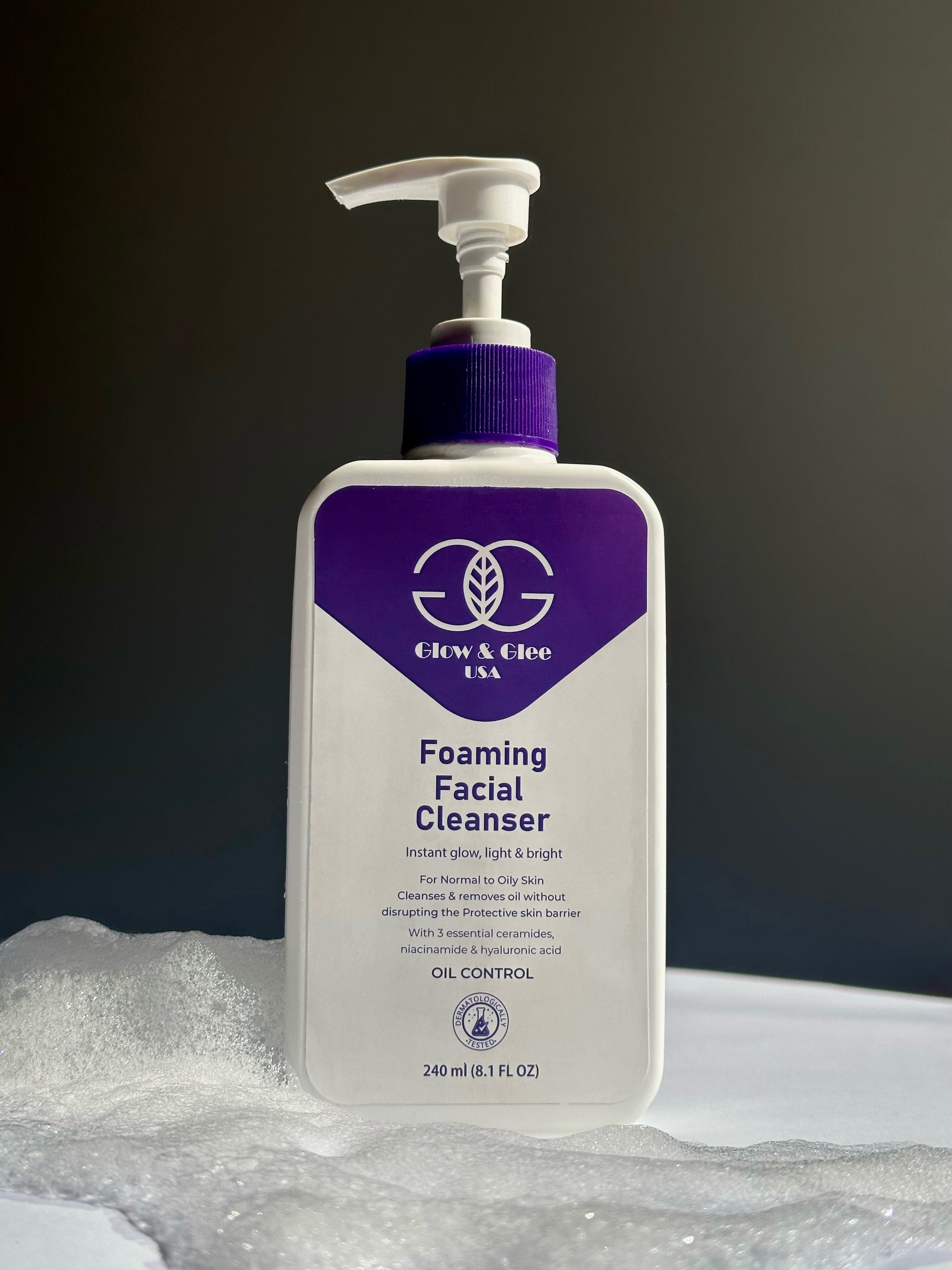 Foaming Facial Cleanser – Glow & Glee